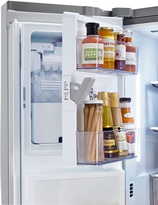LG LRFVS3006S 36 Inch French Door Craft Ice Smart Refrigerator with 29. ...