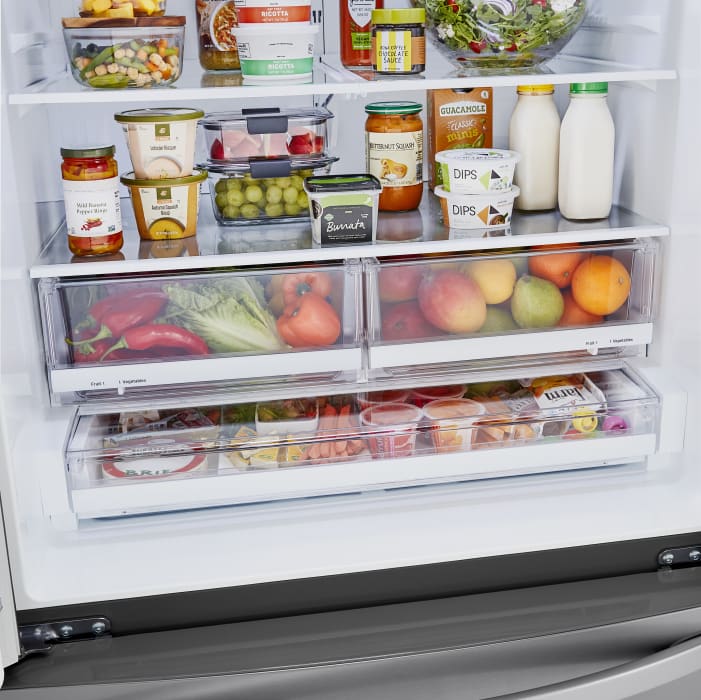 LG LRFWS2906S 36 Inch 3-Door French Door Refrigerator with 29 Cu. Ft ...