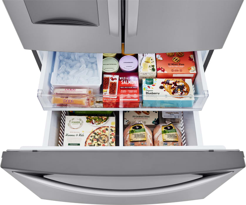 LG LRFWS2906S 36 Inch 3-Door French Door Refrigerator with 29 Cu. Ft ...