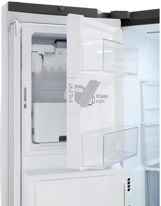 LG LRFXC2606S 36 Inch Counter-Depth MAX™ Smart French Door Refrigerator ...
