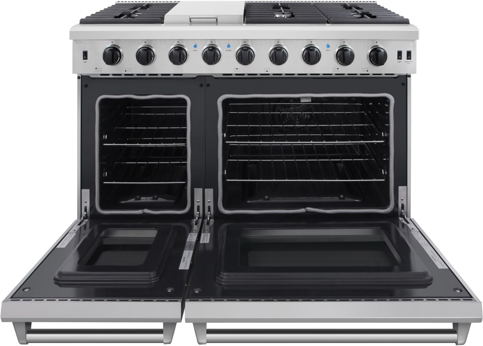Thor Kitchen LRG4807ULP 48 Inch Freestanding Professional Gas Range ...