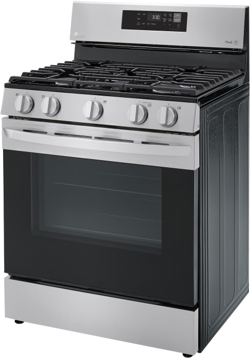 LG LRGL5821S 30 Inch Gas Smart Range with 5 Sealed Burners, 5.8 Cu. Ft ...
