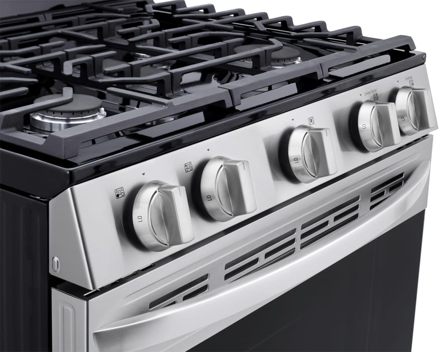 LG LRGL5823S 30 Inch Gas Smart Range with 5 Sealed Burners, 5.8 Cu. Ft ...