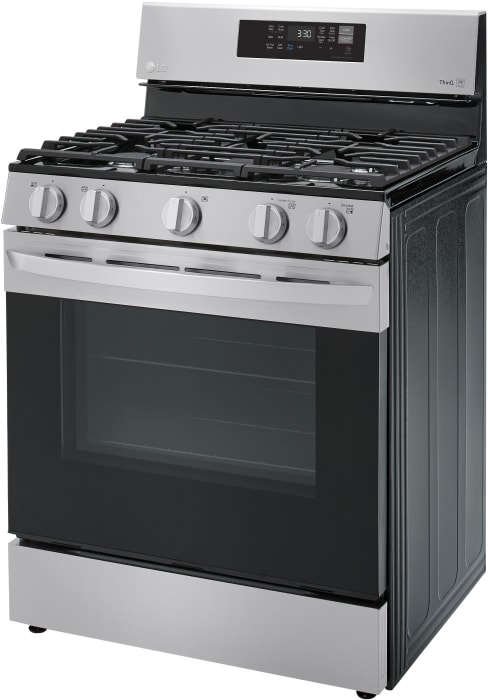 LG LRGL5823S 30 Inch Gas Smart Range with 5 Sealed Burners, 5.8 Cu. Ft ...
