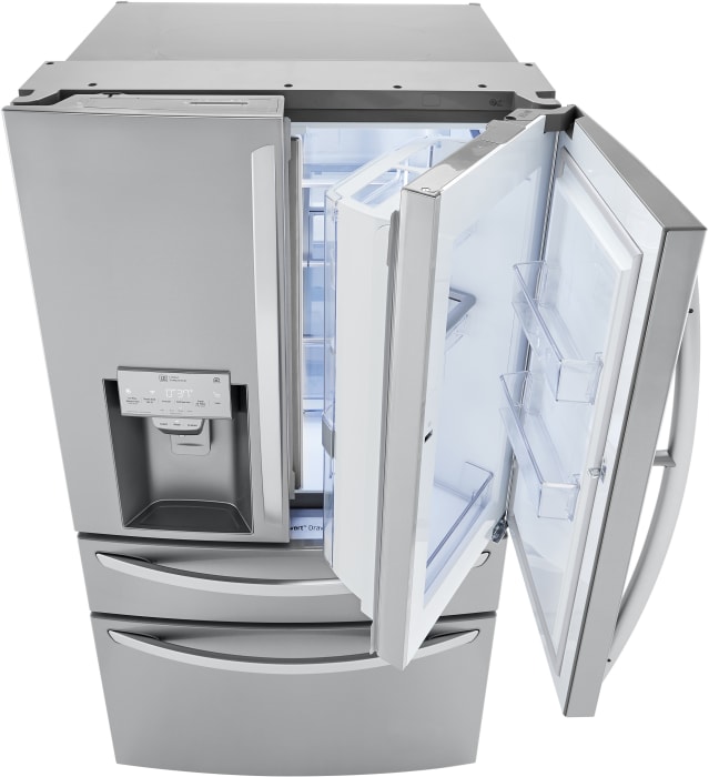 LG LRMDS3006S 36 Inch 4 Door Smart French Door Refrigerator with 29.5 ...
