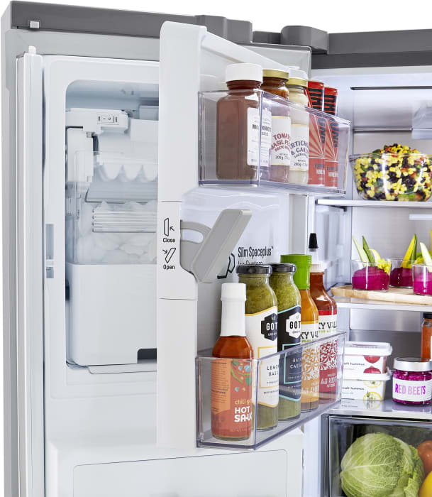 LG LRMDS3006S 36 Inch 4 Door Smart French Door Refrigerator with 29.5 ...