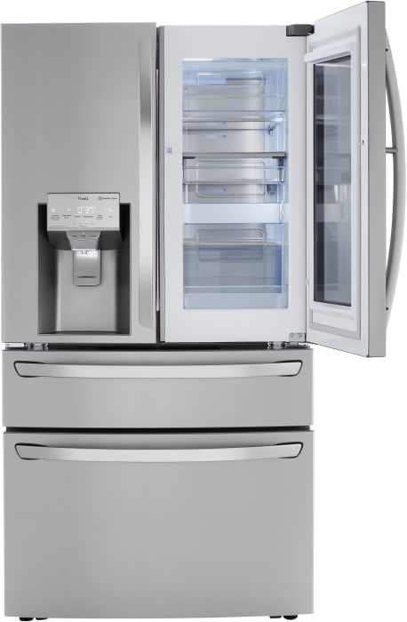 LG LRMVS3006S 36 Inch Smart French Door Craft Ice™ Refrigerator with 29 ...