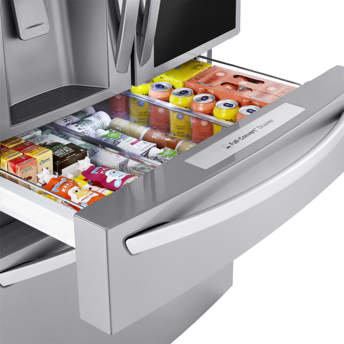 LG LRMVS3006S 36 Inch Smart French Door Craft Ice™ Refrigerator with 29 ...