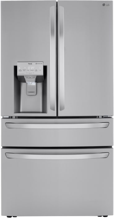 LG LRMXS3006S 36 Inch 4-Door French Door Smart Refrigerator with 30 Cu ...