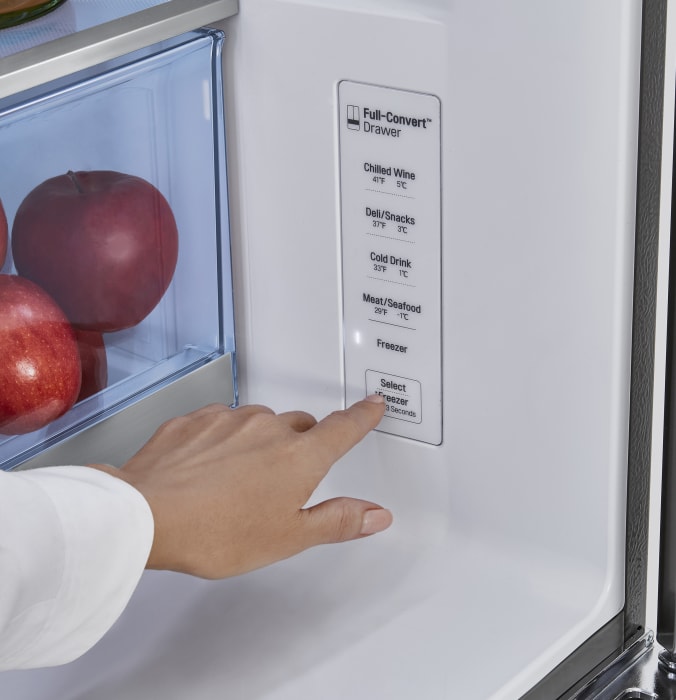 LG LRMXS3006S 36 Inch 4-Door French Door Smart Refrigerator with 30 Cu ...