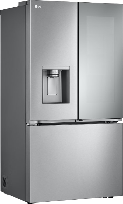LG LRYKC2606S 36 Inch Counter-Depth MAX™ Smart French Door Refrigerator with 26 Cu. Ft. Capacity ...