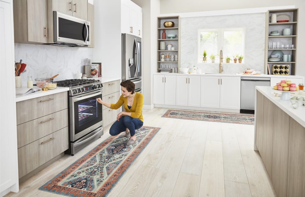 LG LSGL6337F 30 Inch Smart Instaview™ Gas Slide-In Range with 5 Sealed ...