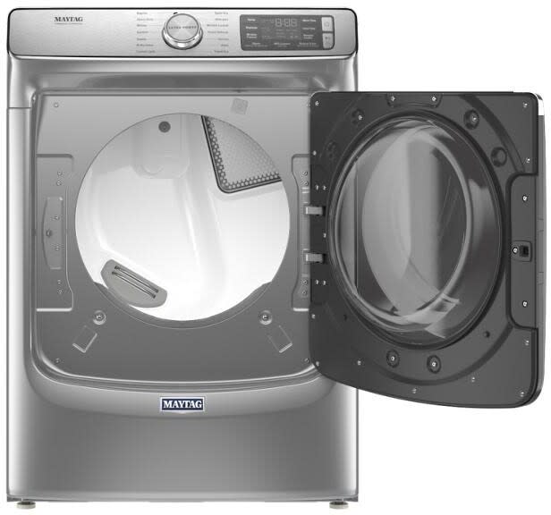 Maytag MED8630HC 27 Inch Electric Smart Dryer with 7.3 Cu. Ft. Capacity ...