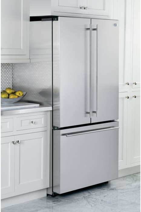 Monogram ZWE23ESHSS 36 Inch Counter Depth French Door Refrigerator with ...