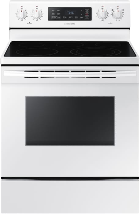 Samsung NE59K3310SW 30 Inch Electric Range with 5 Smoothtop Heating ...