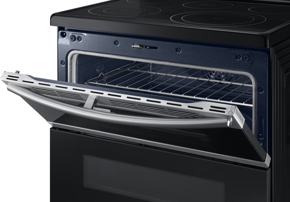 Samsung NE59M6850SS 30 Inch Freestanding Electric Range with 5 Heating ...