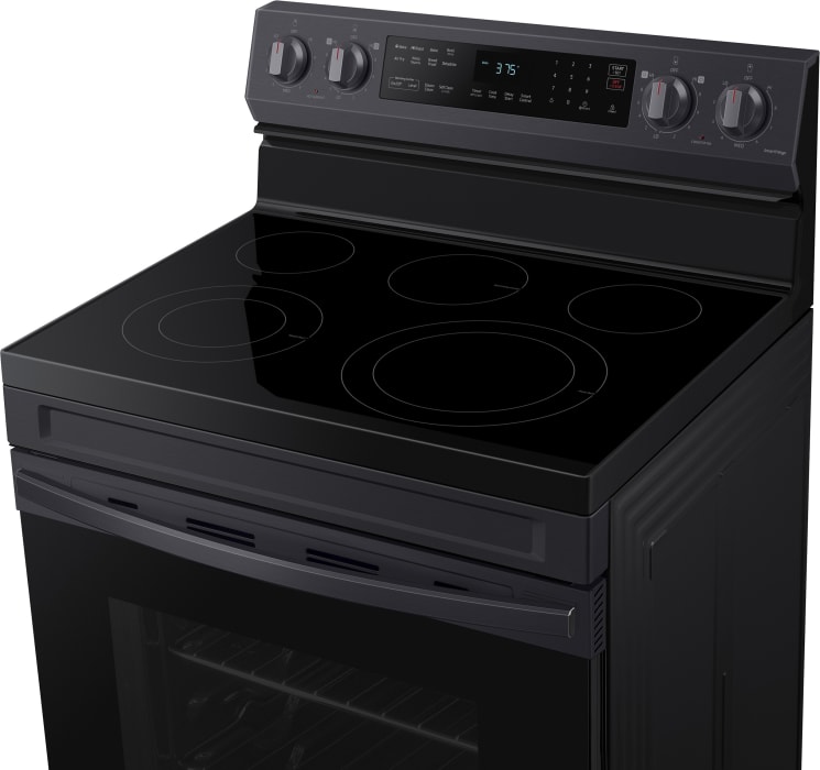 Samsung NE63A6511SG 30 Inch Freestanding Electric Smart Range with 5 ...