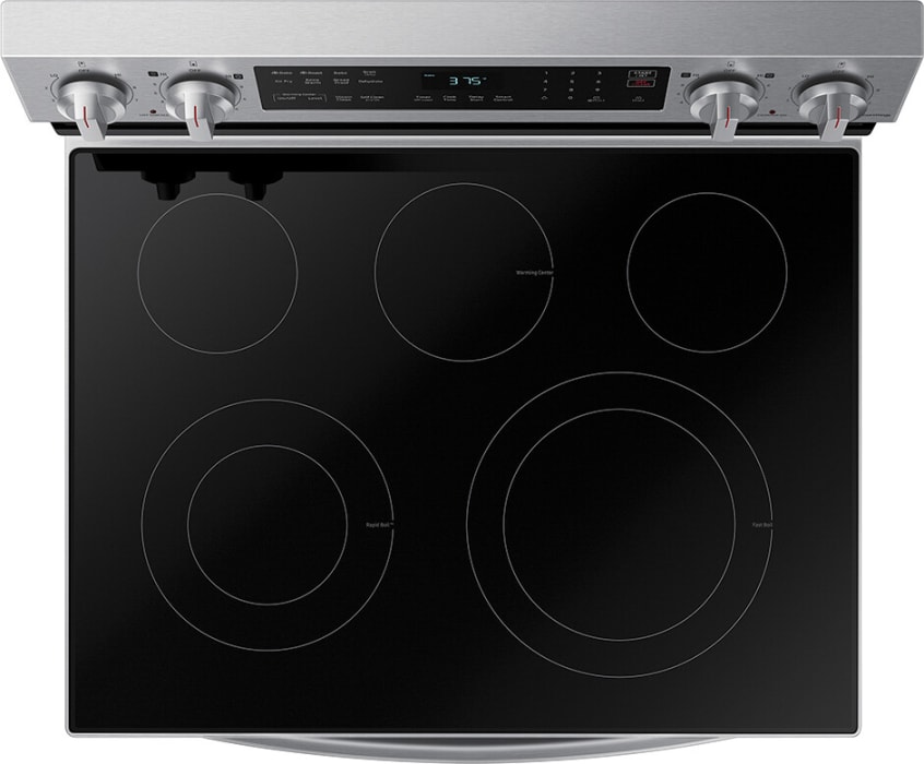 Samsung NE63A6511SS 30 Inch Freestanding Electric Smart Range with 5 ...