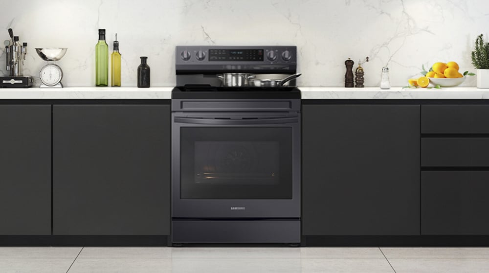 Samsung NE63A6711SG 30 Inch Freestanding Electric Smart Range with 5 ...