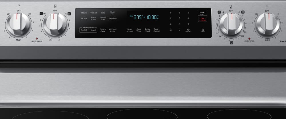 Samsung NE63A6711SS 30 Inch Freestanding Electric Smart Range with 5 ...