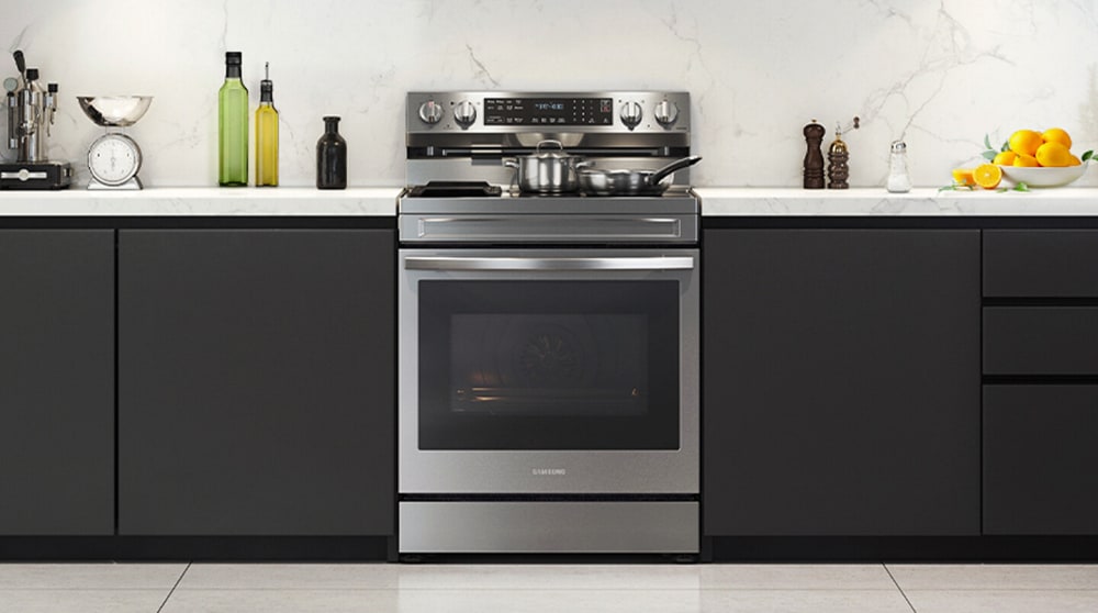 Samsung NE63A6711SS 30 Inch Freestanding Electric Smart Range with 5 ...