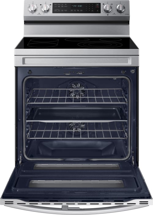 Samsung NE63A6751SS 30 Inch Freestanding Electric Smart Range with 5 ...