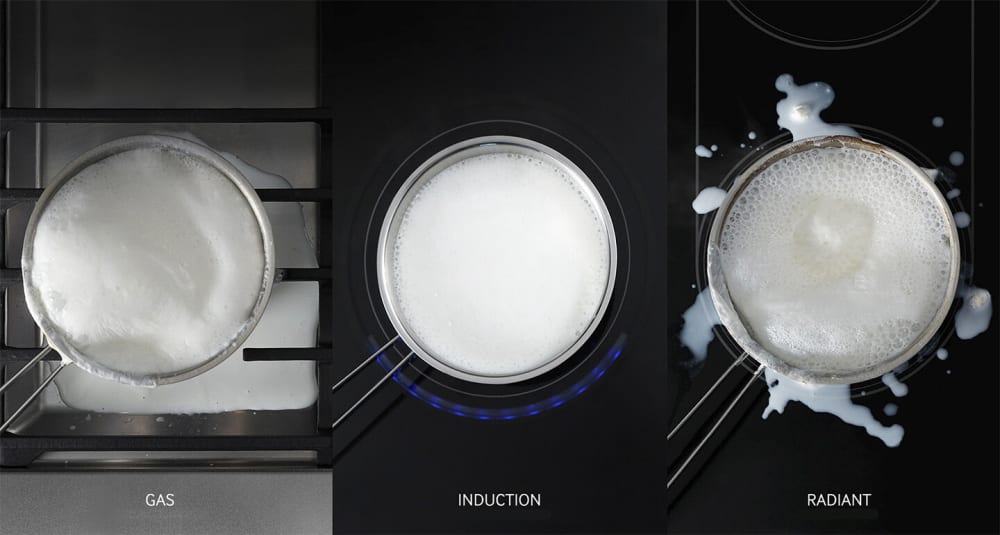 Samsung NE63B8211SS 30 Inch Slide-In Induction Smart Range with 4 ...