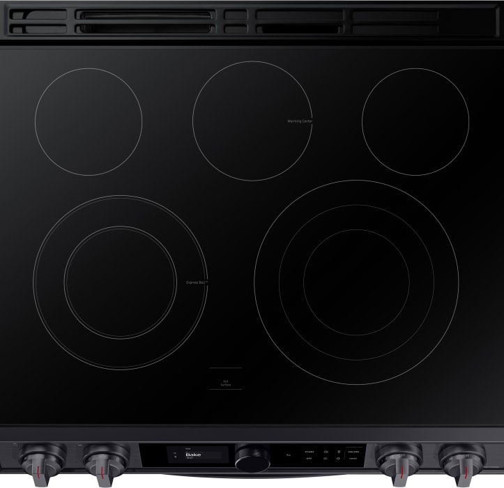 Samsung NE63T8711SG 30 Inch Slide-In Electric Smart Range with 5 ...
