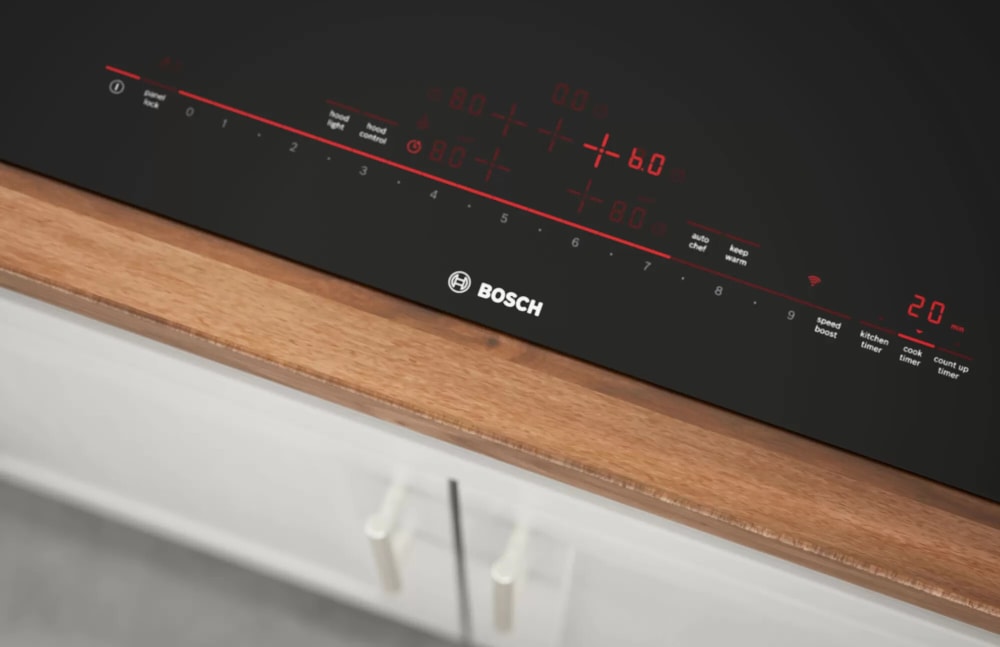 Bosch NITP660UC 36 Inch Induction Smart Cooktop with 5 Elements ...