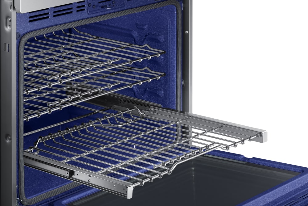 Samsung NQ70M6650DS 30 Inch Smart Combination Electric Wall Oven with Wi-Fi, Dual Convection ...