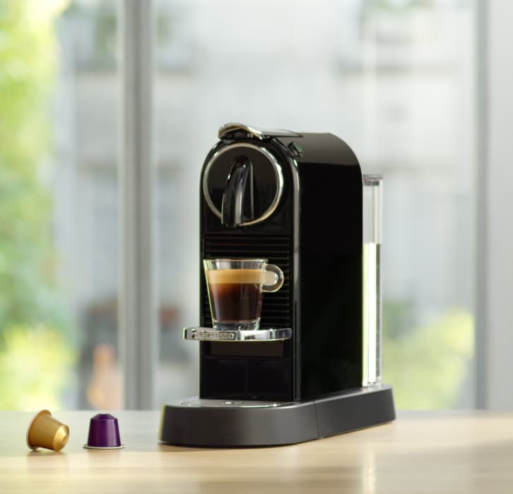 Nespresso EN167B CitiZ Espresso Machine with 2 One Touch Presets, Fast ...