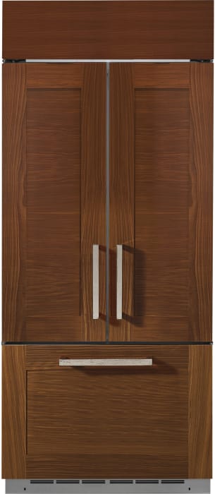 Monogram ZIP360NN 36 Inch Built-In Panel Ready French Door Refrigerator ...