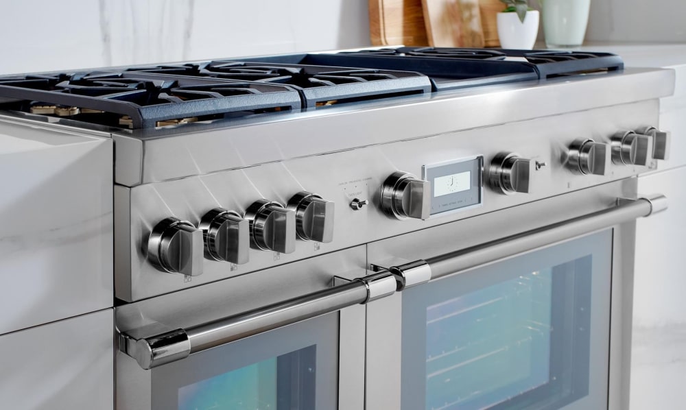Thermador PRD486WDHU 48 Inch Freestanding Professional Dual Fuel Smart ...