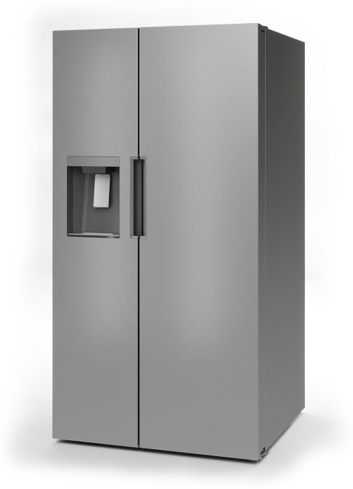 Midea MRS26D5AST 36 Inch Freestanding Side by Side Refrigerator with 26 ...