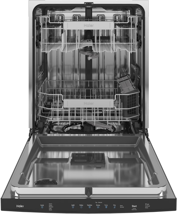 Haier QDP555SYNFS 24 Inch Fully Integrated Built In Smart Dishwasher ...