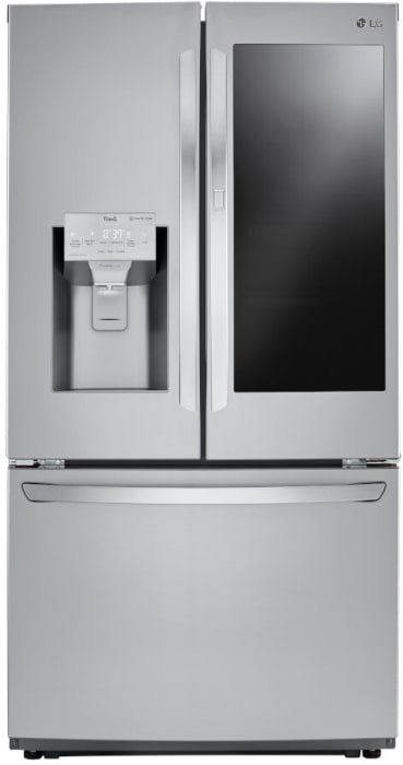 LG LFXC22596S 36 Inch Smart Counter Depth French Door Refrigerator with ...