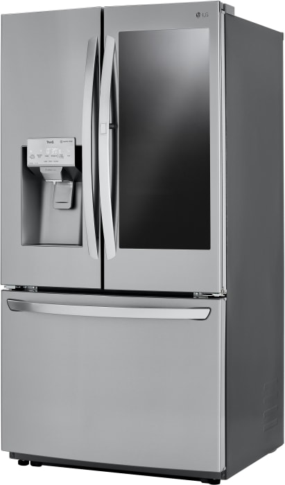LG LFXC22596S 36 Inch Smart Counter Depth French Door Refrigerator with ...
