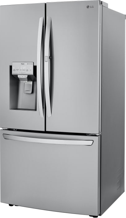 LG LRFDS3016S 36 Inch Smart French Door Craft Ice Refrigerator with 29. ...