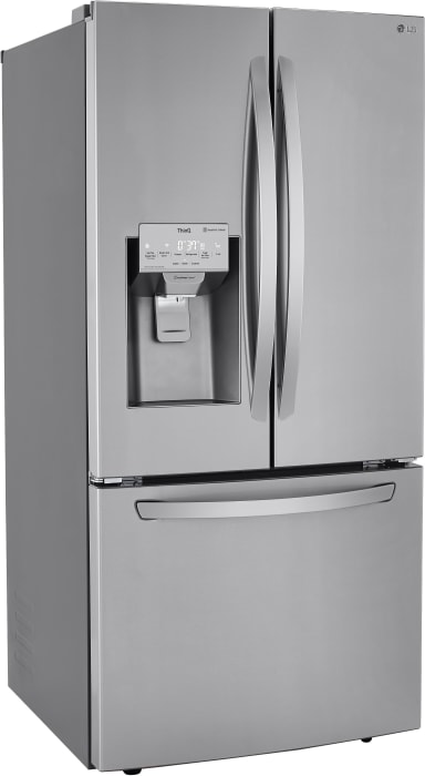 LG LRFXS2503S 33 Inch Smart French Door Refrigerator with 24.5 Cu. Ft ...
