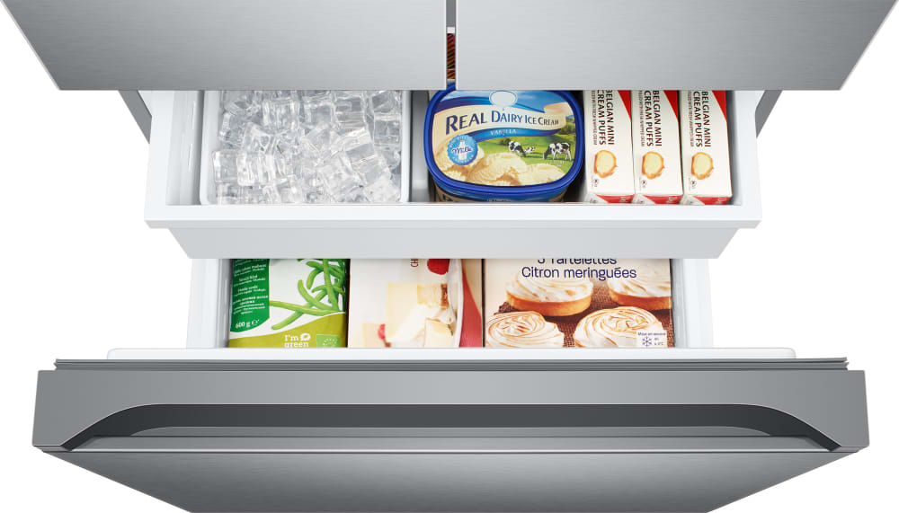 Samsung RF18A5101SR 33 Inch Counter Depth French Door Smart ...