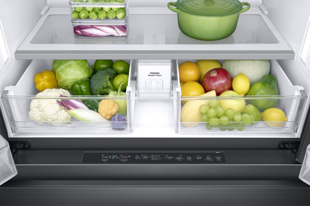 Samsung RF23M8070SG 36 Inch Counter Depth 4-Door French Door ...