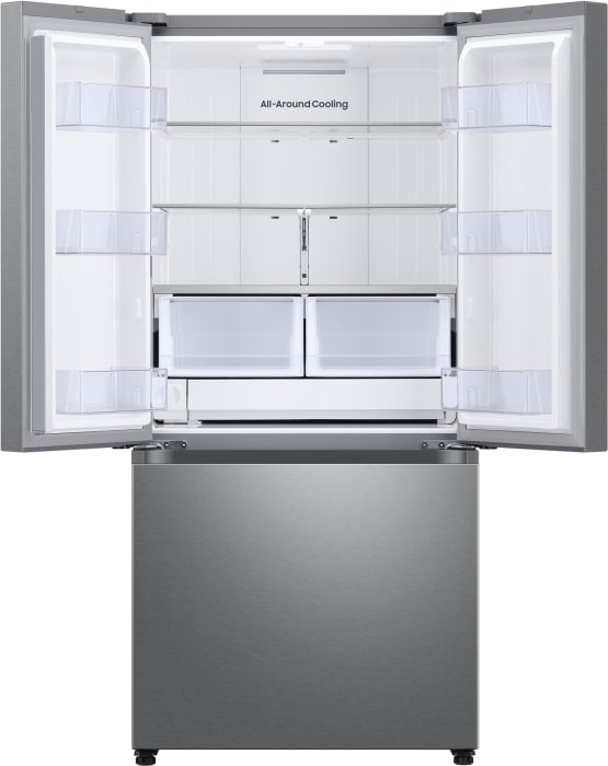 Samsung RF25C5151SR 33 Inch Smart French Door Refrigerator with 25 Cu ...