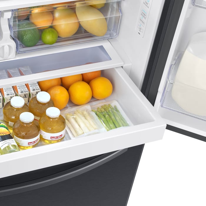 Samsung RF28T5001SG 36 Inch 3-Door French Door Refrigerator with 28.2 ...