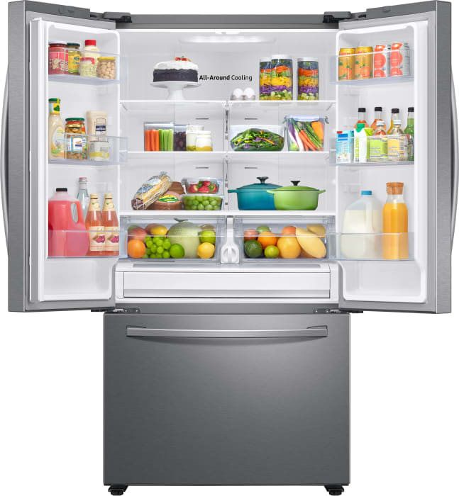 Samsung RF28T5F01SR 36 Inch Family Hub™ French Door Smart Refrigerator ...
