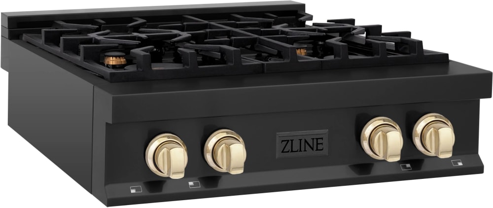 ZLINE RTBZ30G 30 Inch Gas Rangetop with 4 Sealed Burners, 18,000 BTU ...