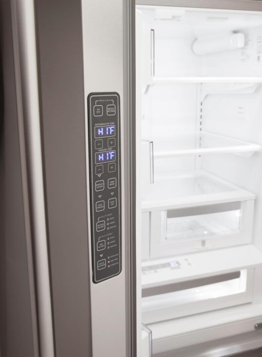 Viking RVRF3361SS 36 Inch Counter Depth French Door Refrigerator with ...