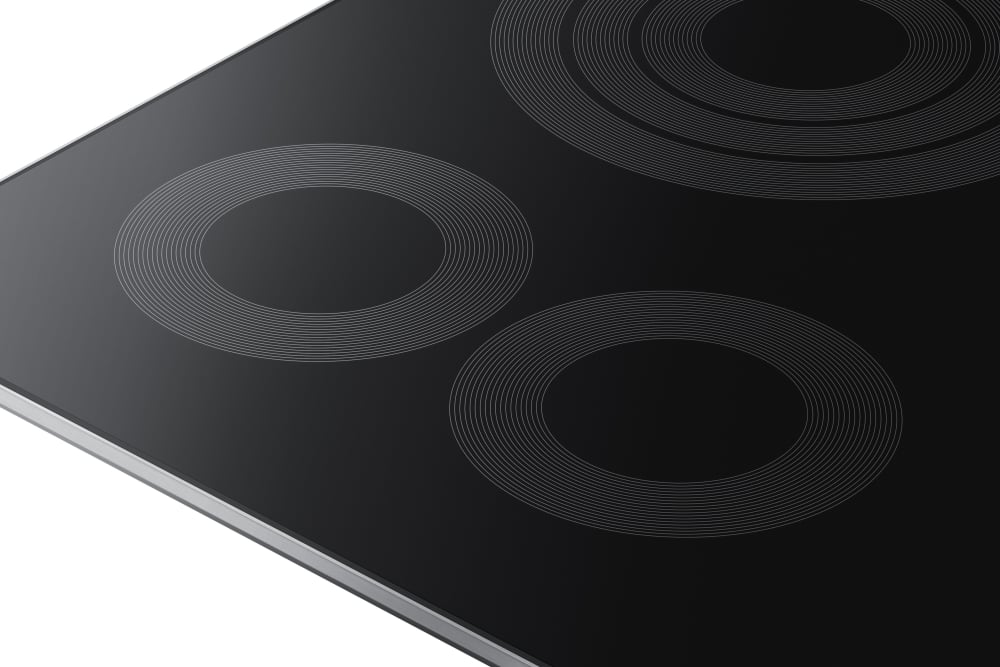 Samsung NZ36K6430RS 36 Inch Electric Cooktop with 5 Radiant Heating ...