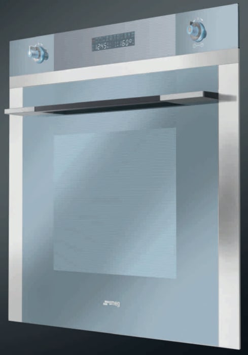 Smeg SMRECTWODW3 4 Piece Kitchen Appliances Package with Bottom Freezer ...