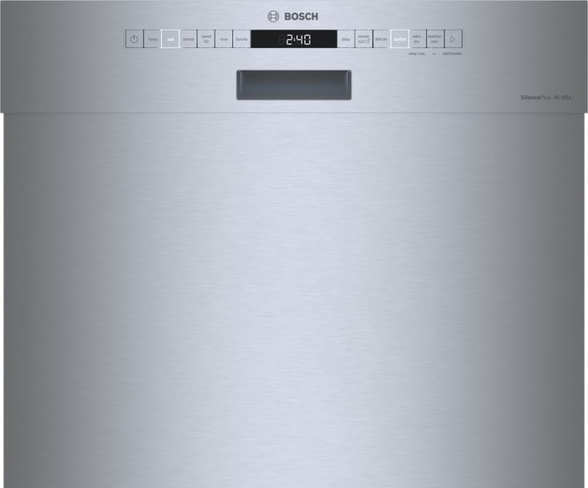 Bosch SHE53B75UC 24 Inch Full Console Built-In Smart Dishwasher with 15 ...