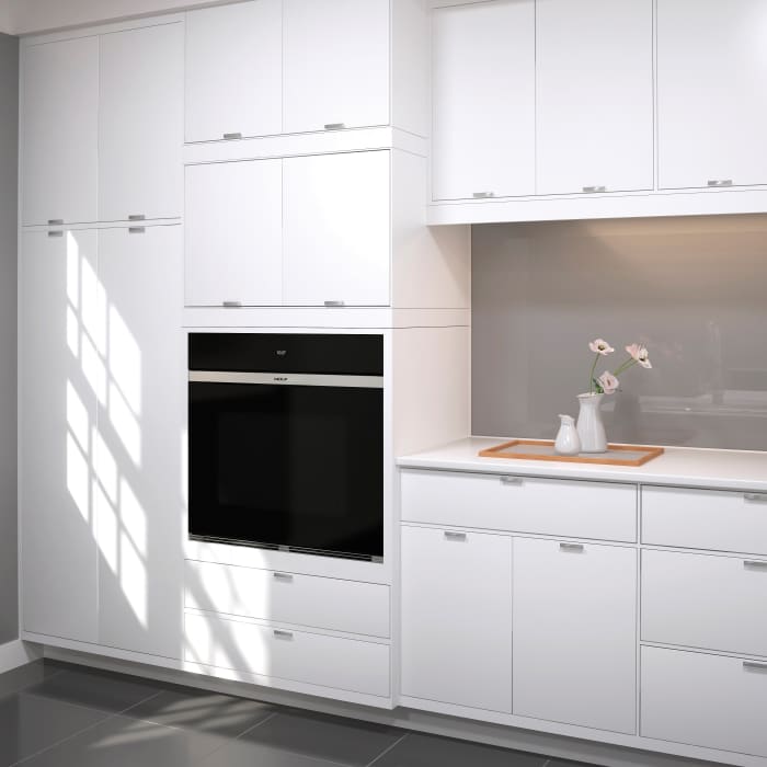Wolf SO3050CMB 30 Inch Single Smart Electric Wall Oven with 5.1 Cu. Ft ...